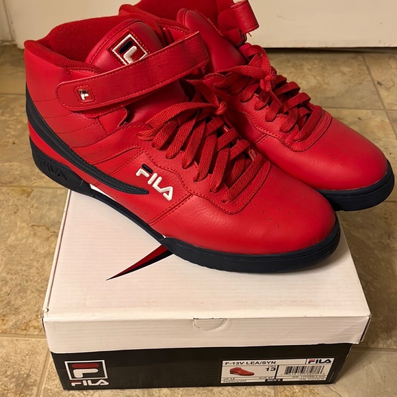 Fila | Shoes | Fila Red And Blue | Poshmark